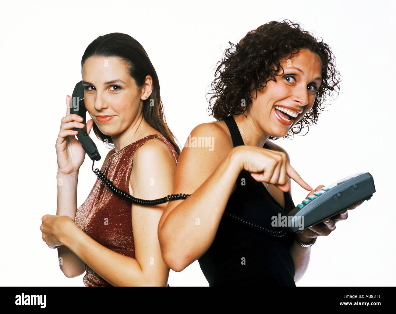 Telephoning Cut Out Stock Images & Pictures - Alamy