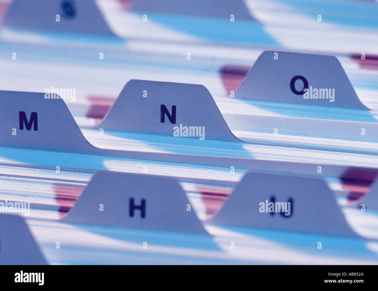 Rotary card file Stock Photo - Alamy