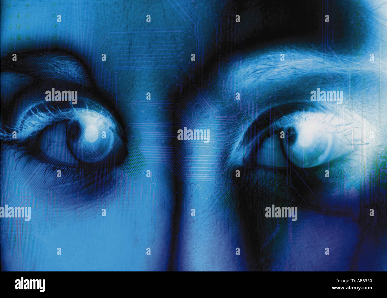 Eye biometry hi-res stock photography and images - Alamy