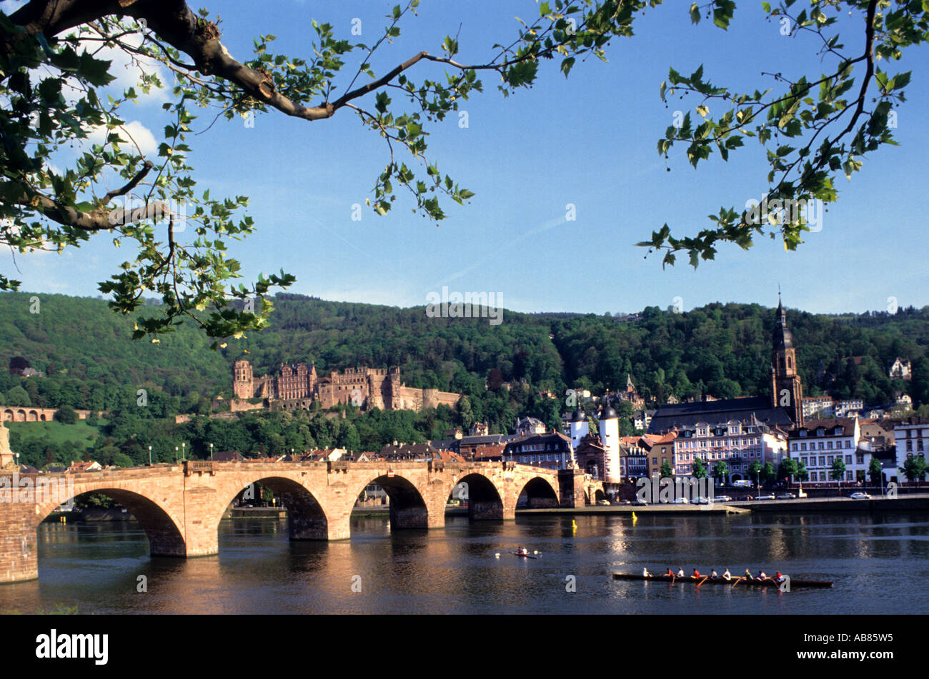 Schloss Heidelberg Neckar Historic town Schloss Castle Bridge ...