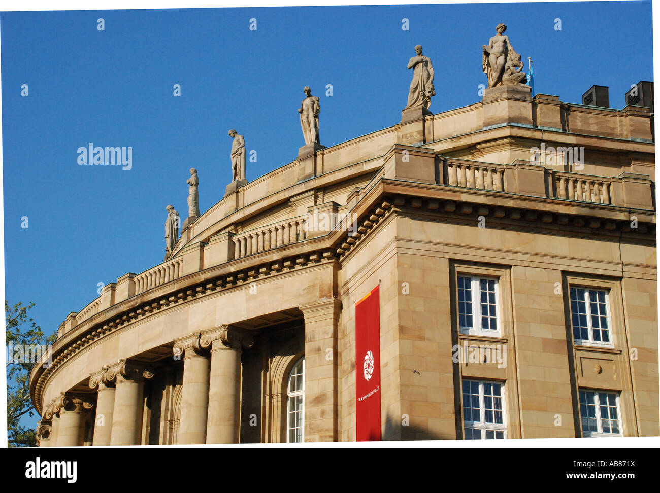 Staatsoper State opera house Stuttgart Baden Wuerttemberg Germany Stock ...