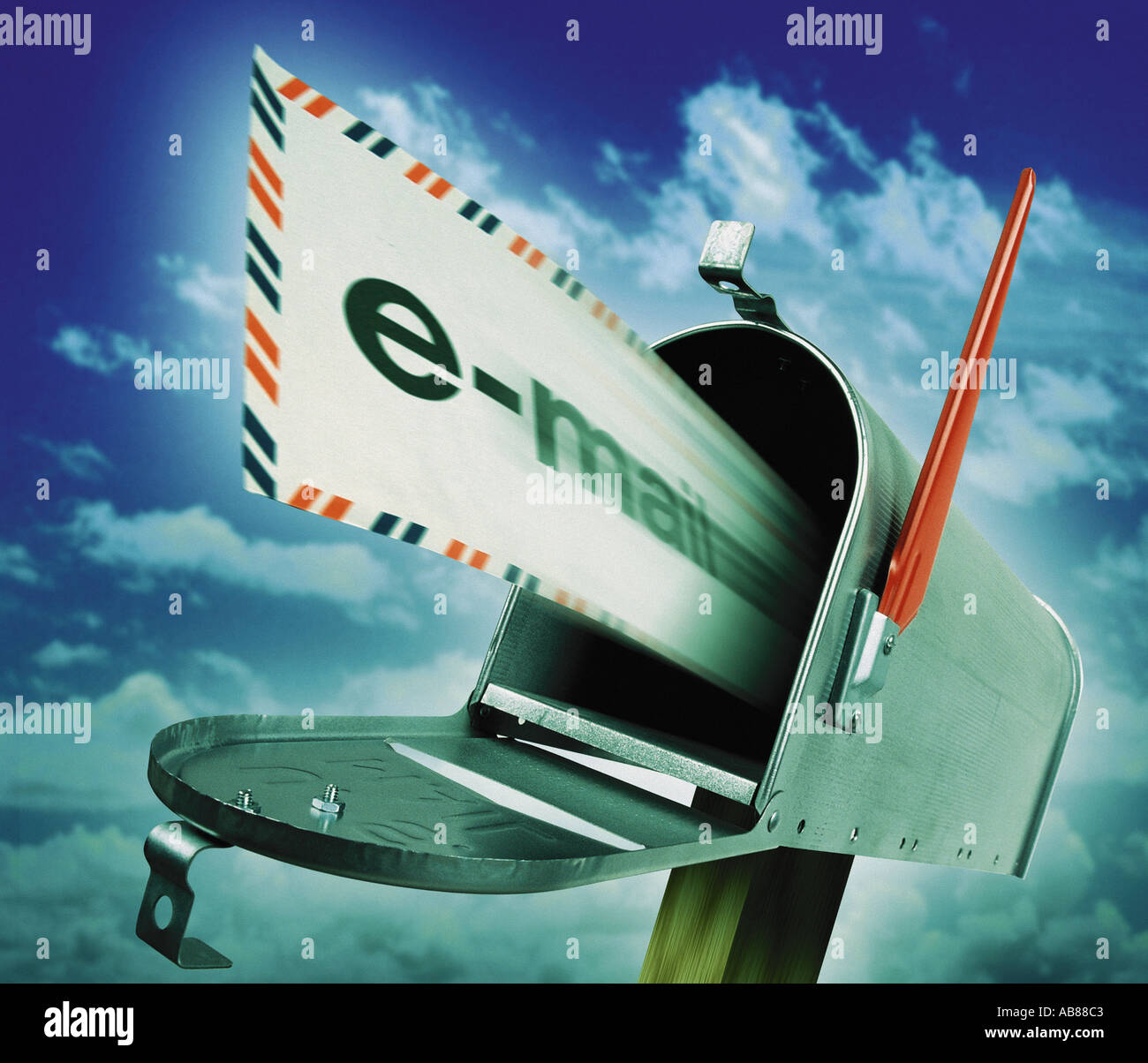 Mail illustration hi-res stock photography and images - Alamy