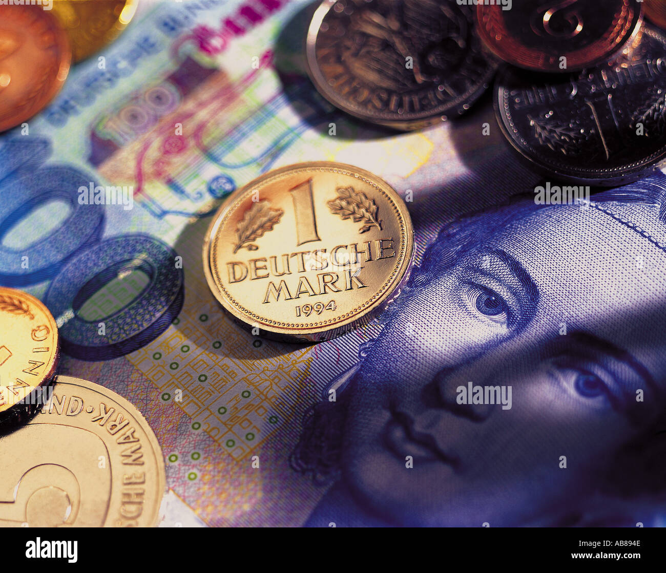 Deutschmark hi-res stock photography and images - Alamy