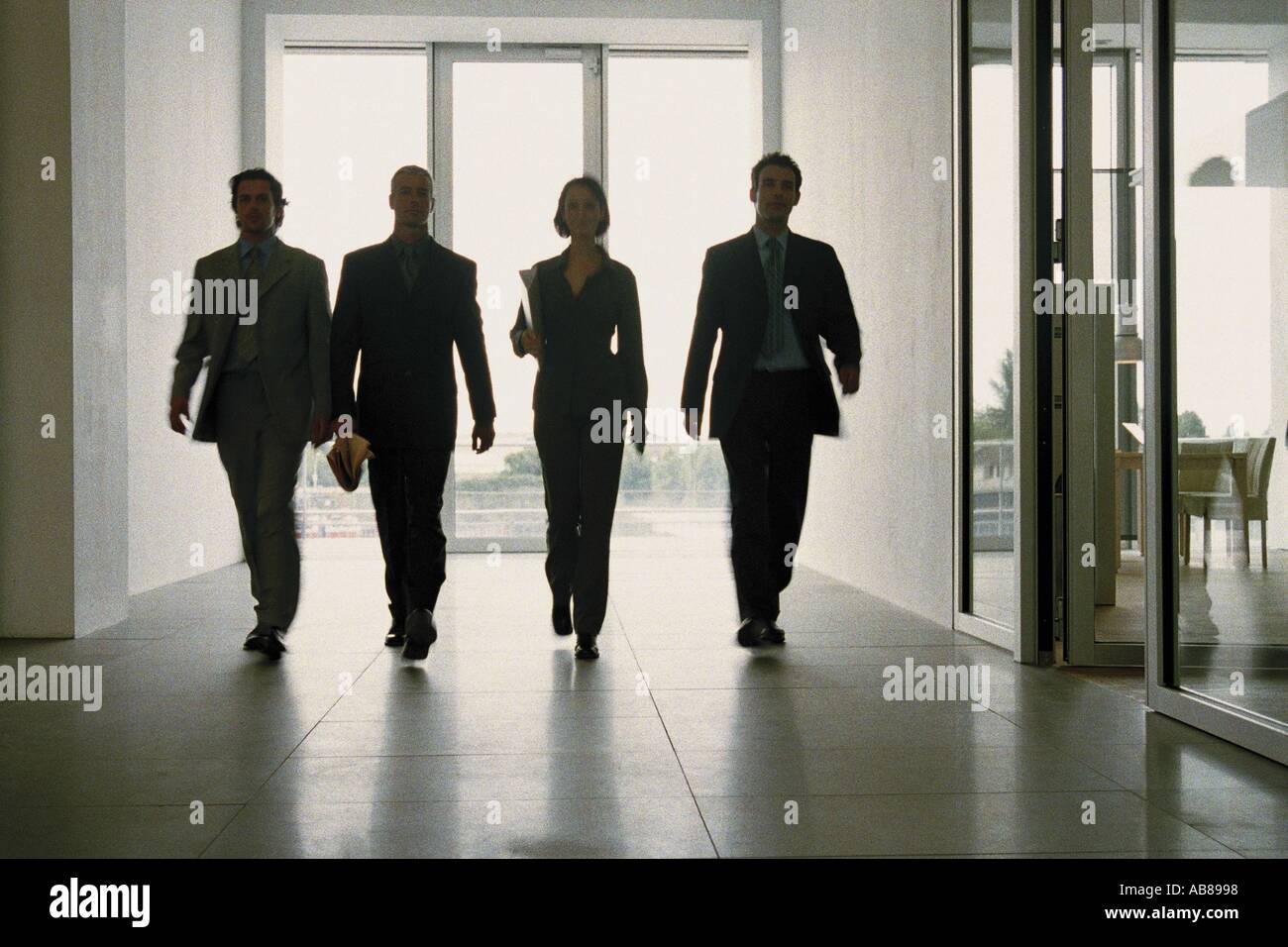 Man walking in a corridor hi-res stock photography and images - Alamy