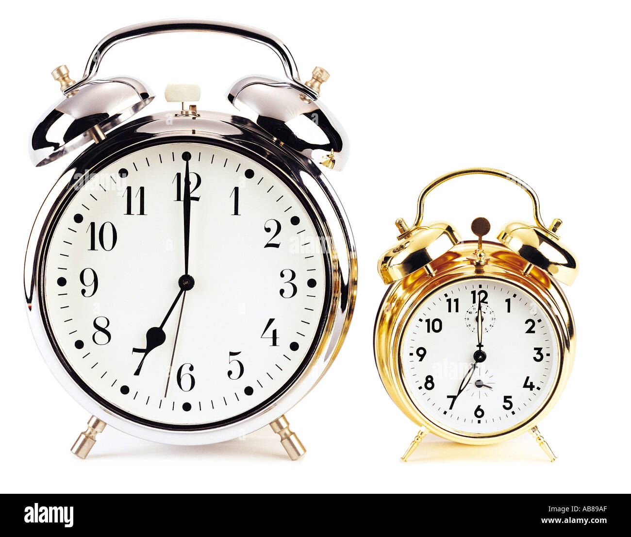 Two alarm clocks Stock Photo - Alamy Two alarm clocks Stock Photo - Alamy