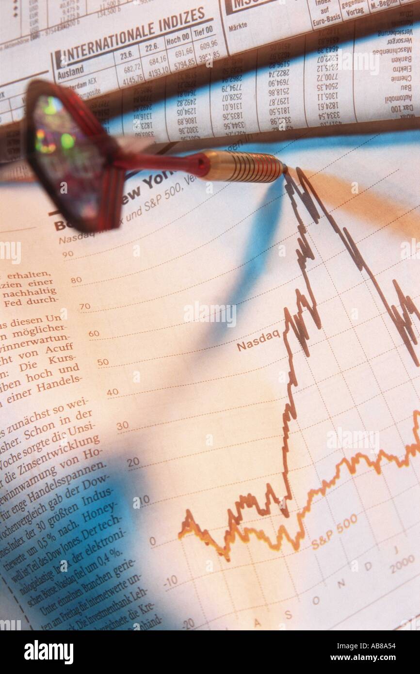 Stock market chart ftse hi-res stock photography and images - Alamy