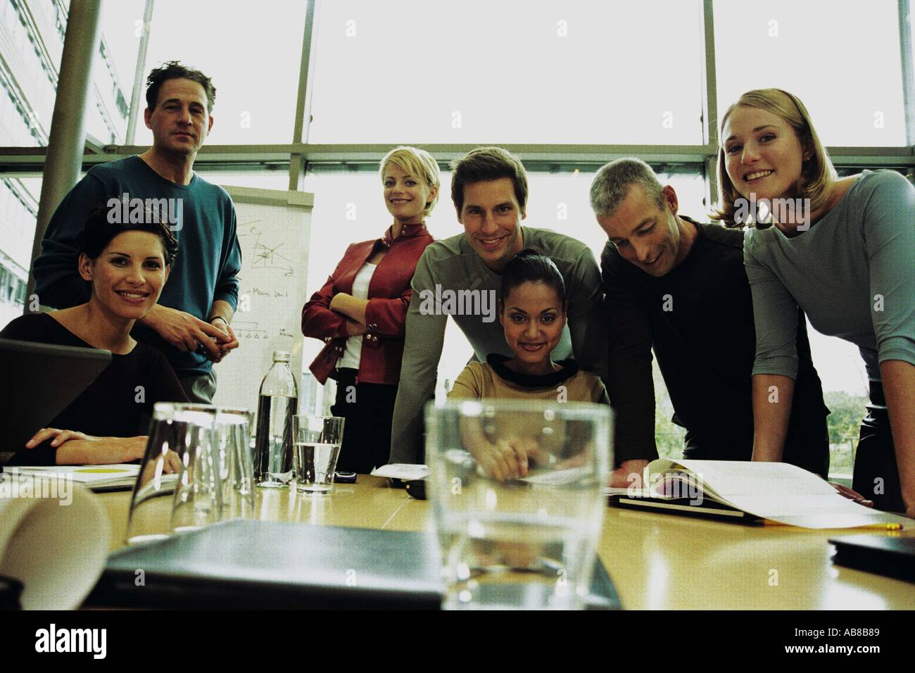 People at meeting Stock Photo - Alamy