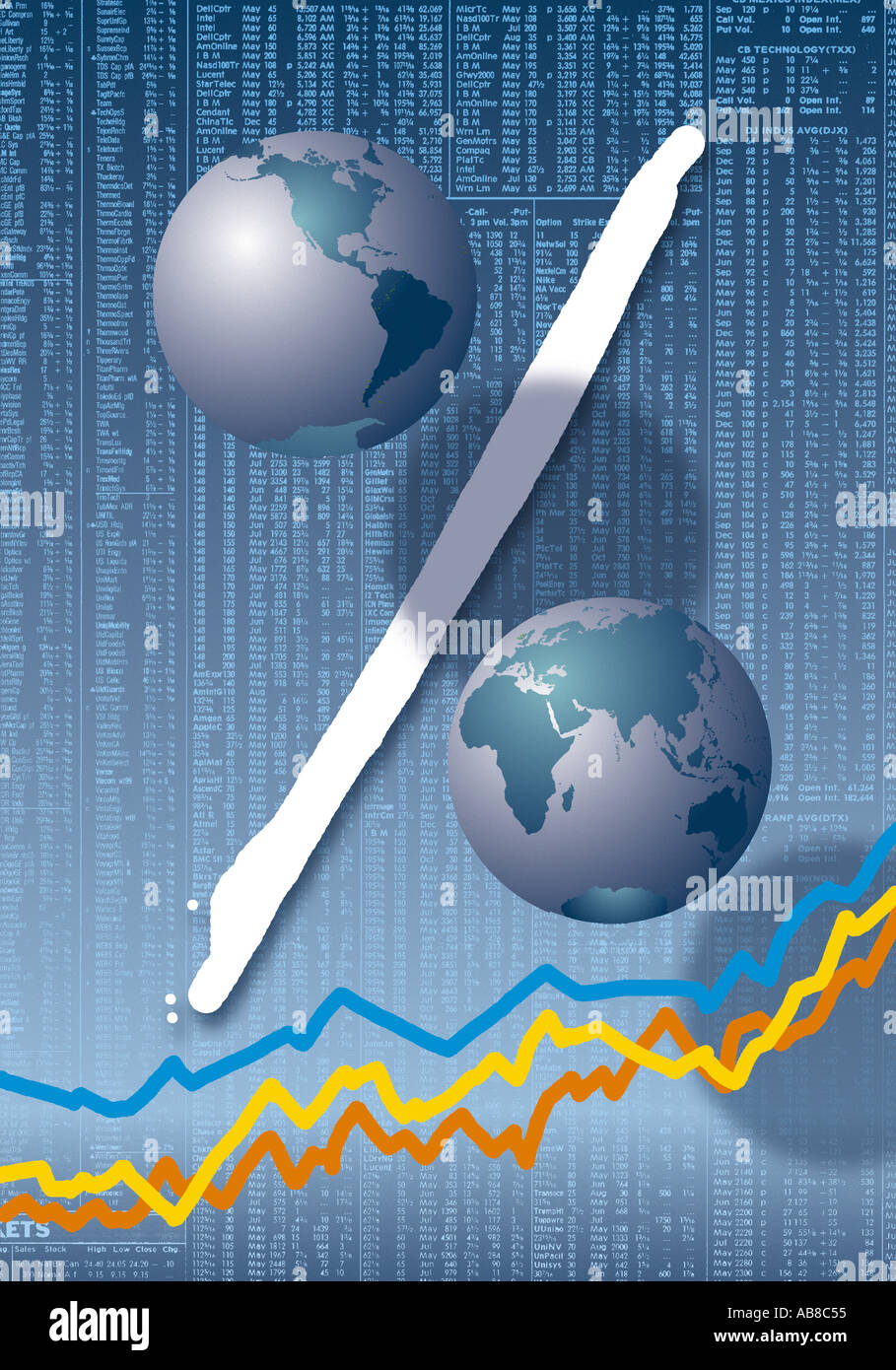 World stock exchange Stock Photo - Alamy