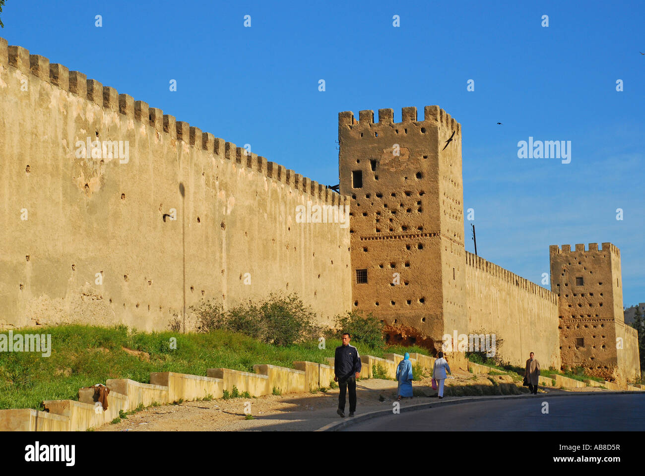 Fortress Qasbah Chrardah Fez Morocco Stock Photo - Alamy