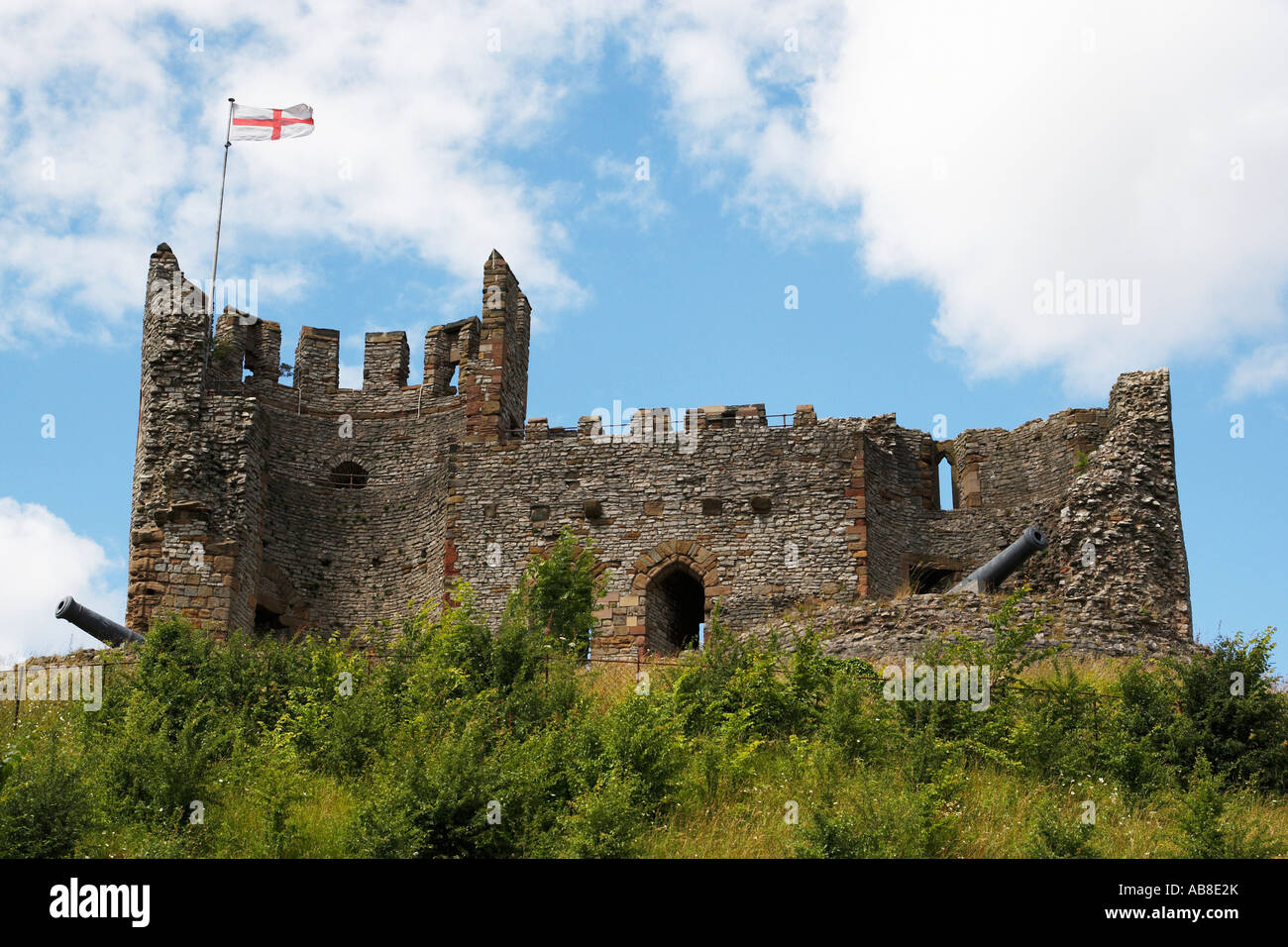 the keep at dudley castle dudley zoological gardens west midlands ...