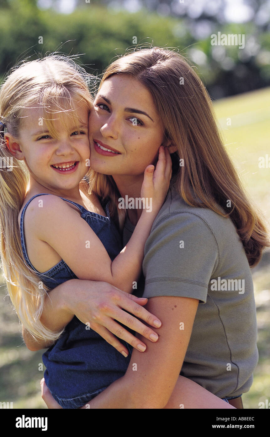 Woman and child Stock Photo - Alamy