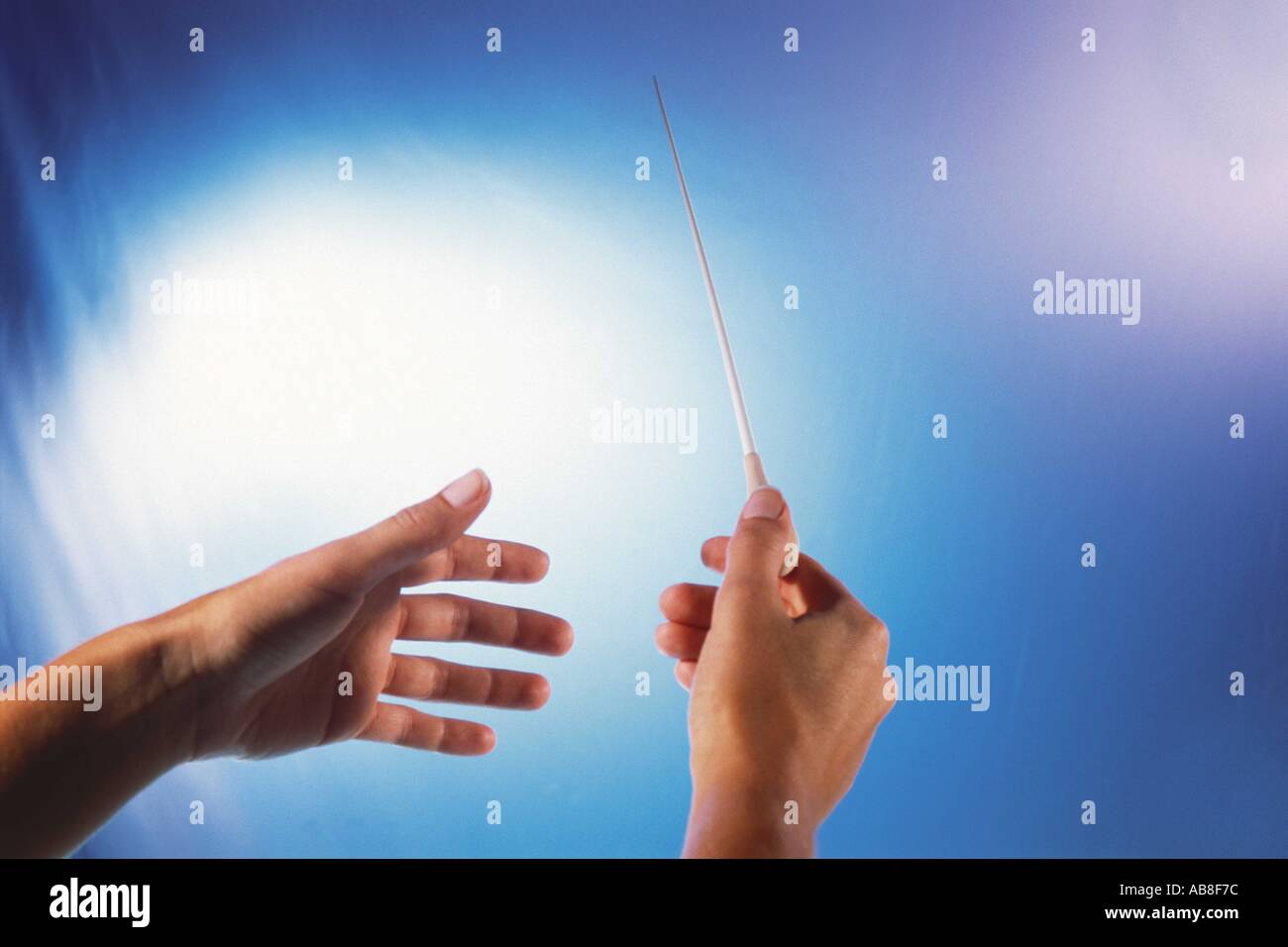 Conductor's hands hi-res stock photography and images - Alamy