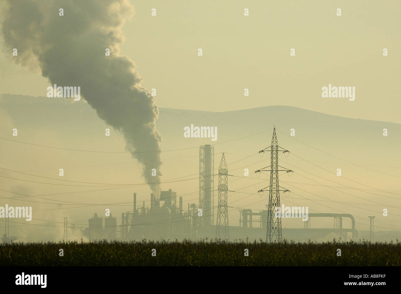 power plant, Romania Stock Photo - Alamy