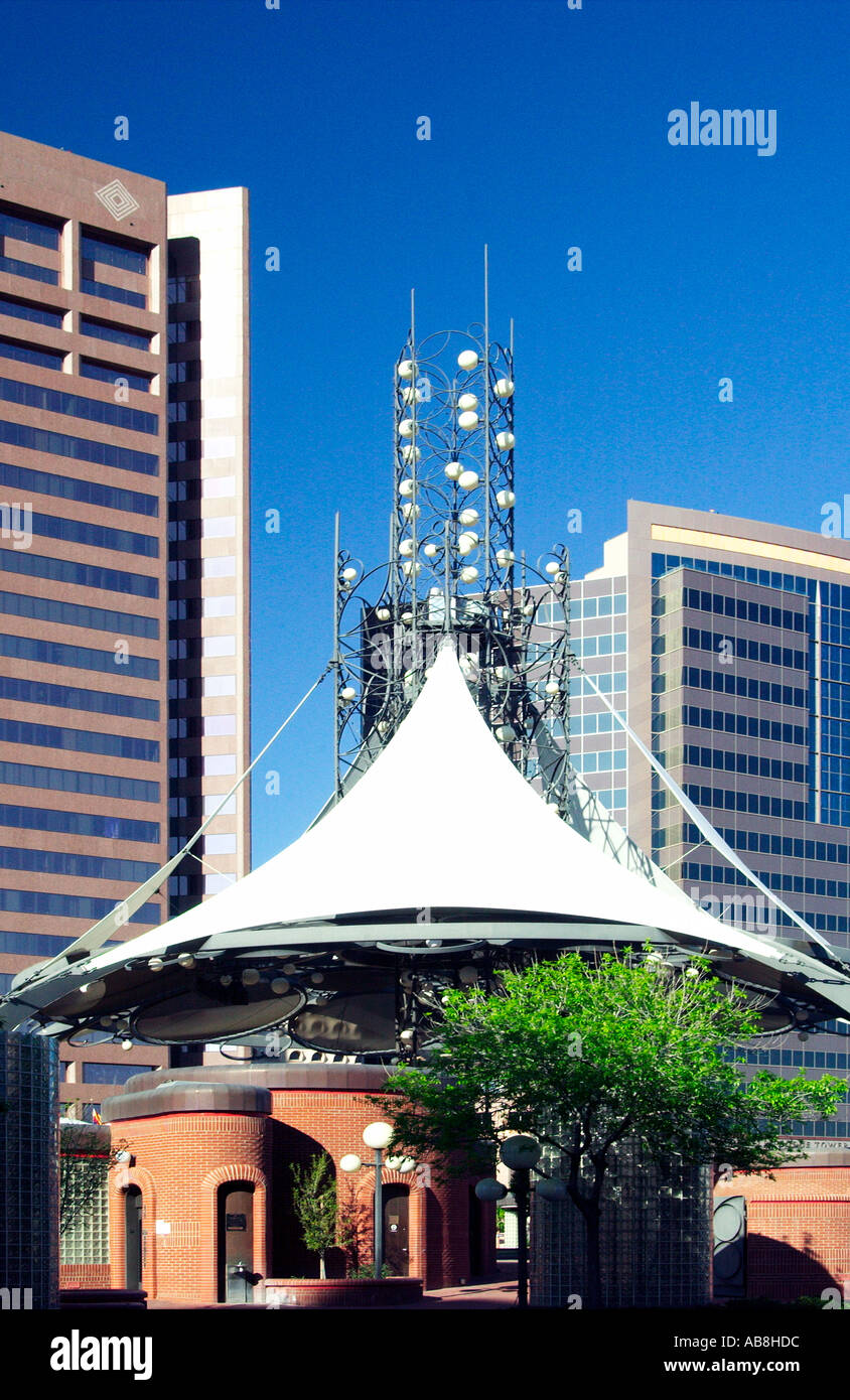 Copper Plaza in downtown Phoenix Arizona USA Stock Photo - Alamy