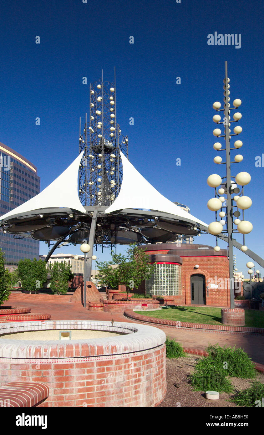 Copper Plaza in downtown Phoenix Arizona USA Stock Photo - Alamy