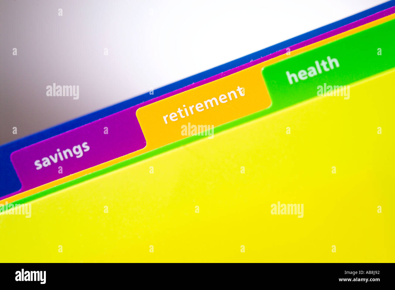 Plastic tabs hi-res stock photography and images - Alamy