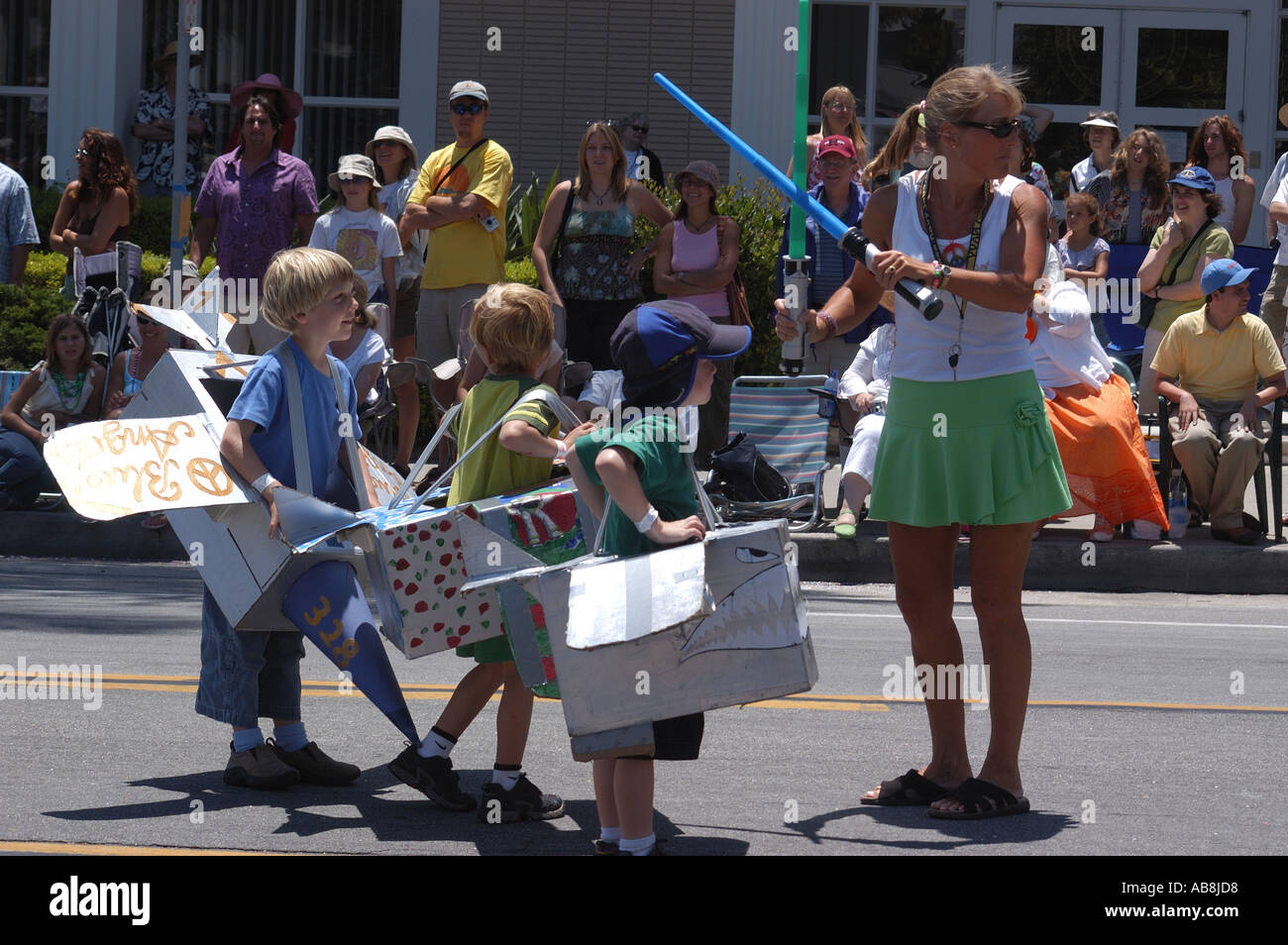 Summer Solstice Parade Stock Photo - Alamy