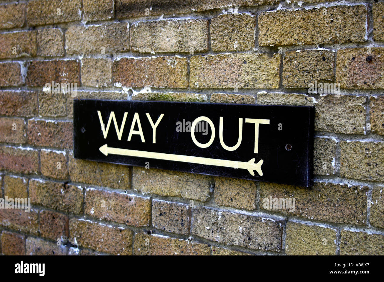 Way Out Sign Llangollen Station North Wales Cymru UK United Kingdom EU ...