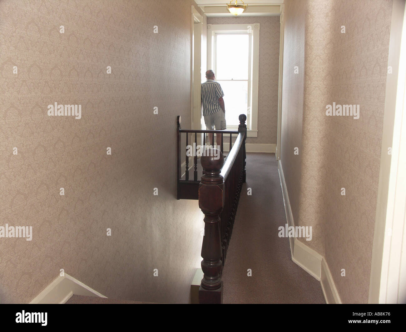 Large window facing hi-res stock photography and images - Alamy