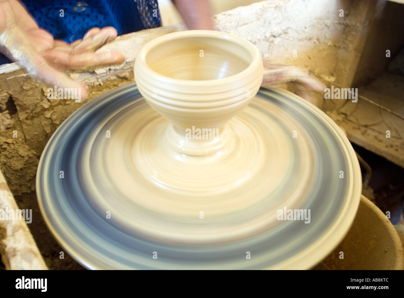 West Indies Trinidad Port of Spain Radikas Clay Pottery Shop Potter ...