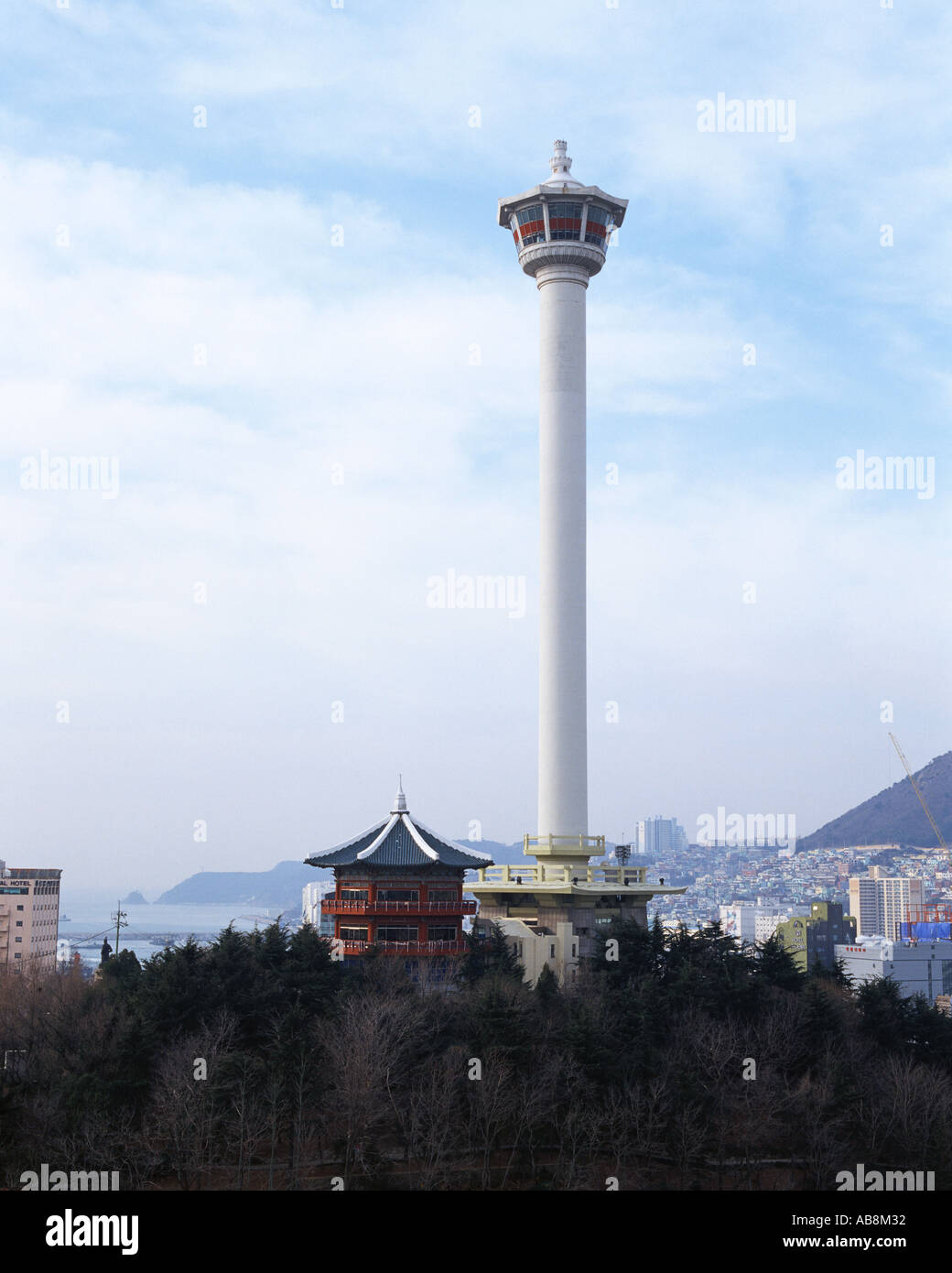 Busan tower hi-res stock photography and images - Alamy