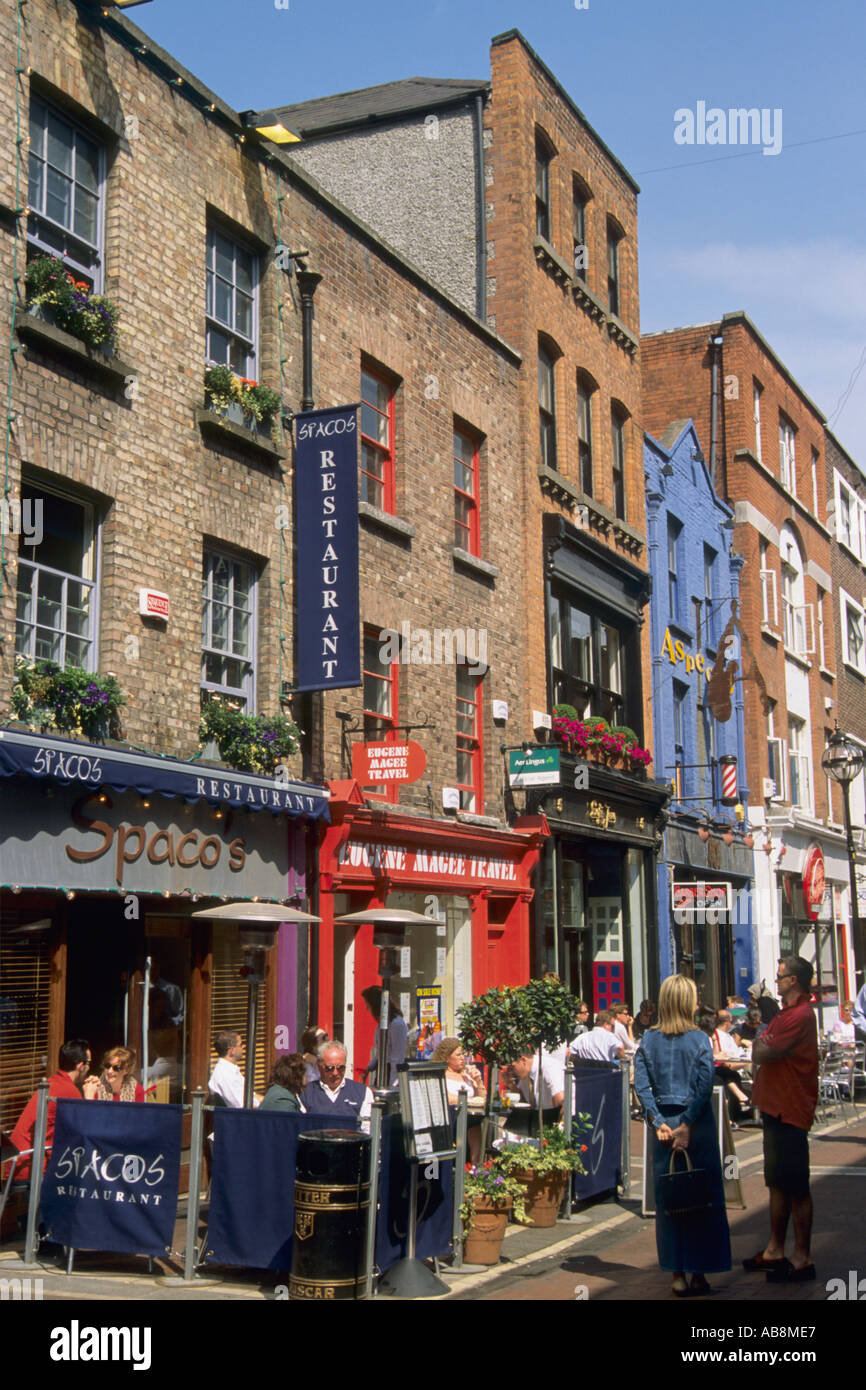 Ireland Dublin street scene Stock Photo - Alamy