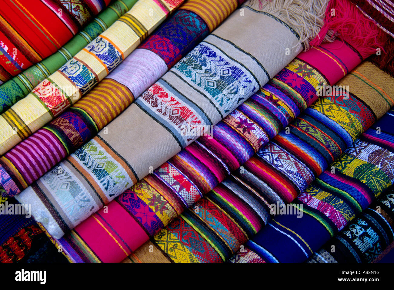Ecuador Otavalo market Stock Photo - Alamy