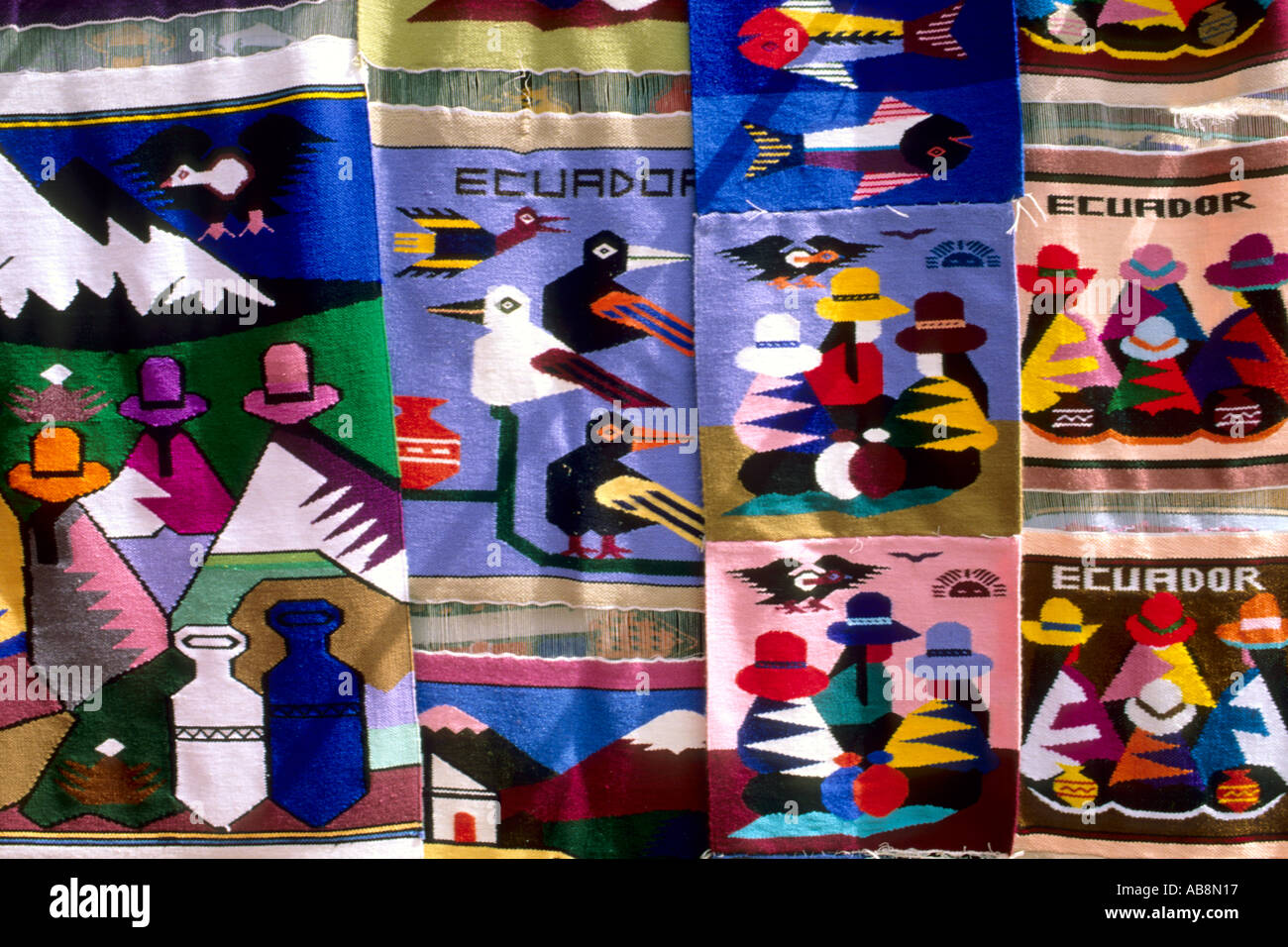 Ecuador Otavalo market Stock Photo - Alamy