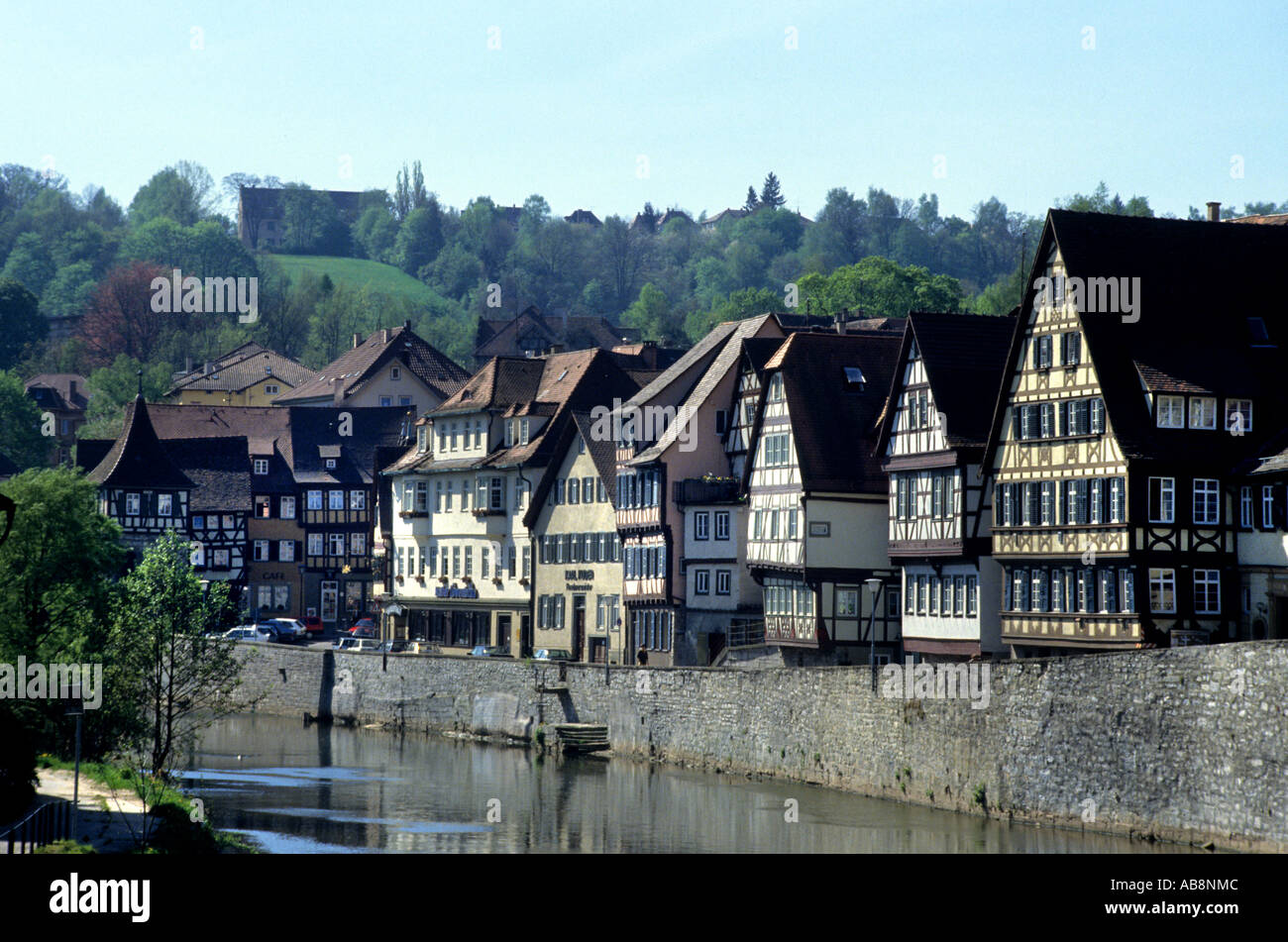 Schwabisch Hall German Germany medieval Middle Ages Stock Photo - Alamy