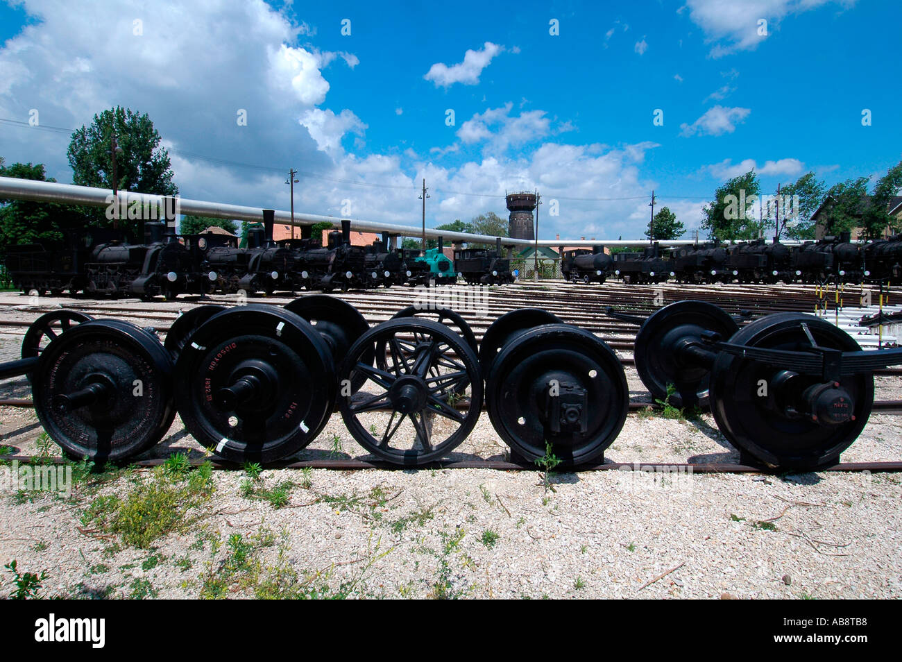 Locomotives of the Hungarian State Railways at the Magyar ...