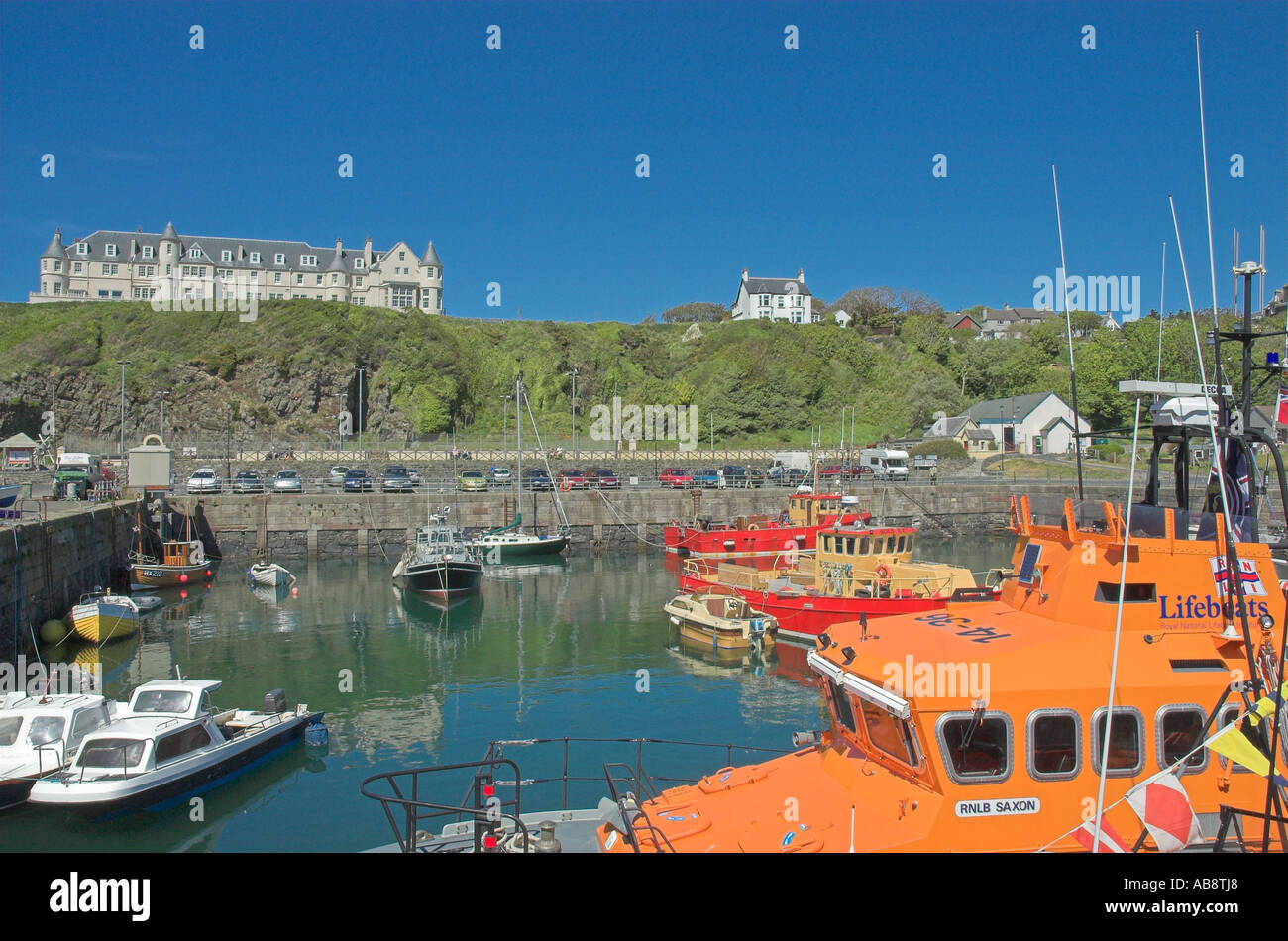 Portpatrick Harbour Dumfries & Galloway Scotland Stock Photo - Alamy