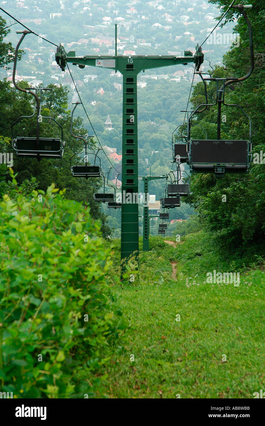 Buda hill and chairlift hi-res stock photography and images - Alamy