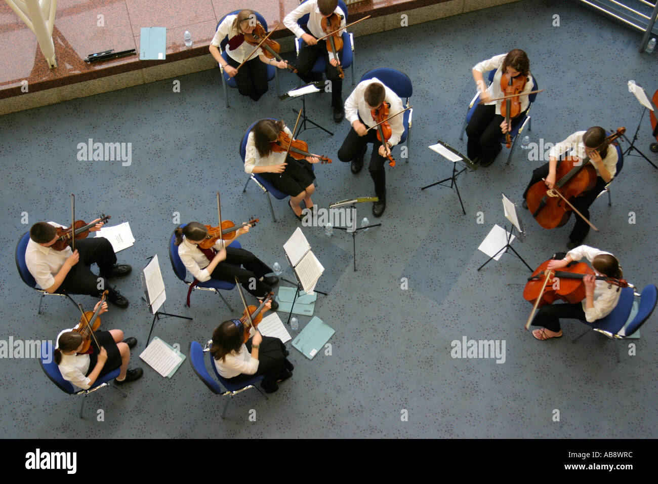 Group young musicians practicing hi-res stock photography and images ...