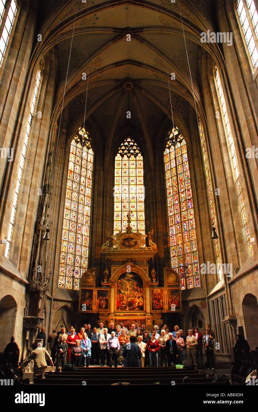 Stadtkirche st dionys in esslingen hi-res stock photography and images ...