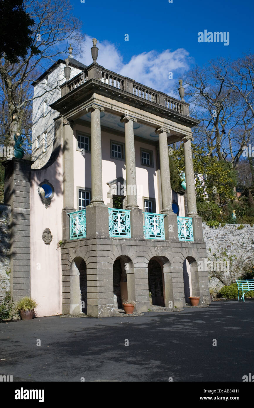Portmeirion village winter hi-res stock photography and images - Alamy