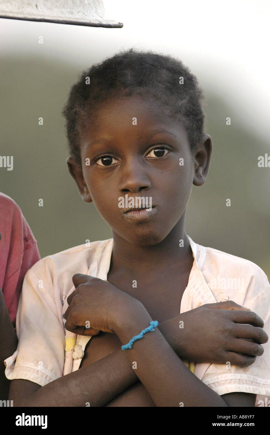 senegalese child, portrait, Senegal, Casamance, Dez 04 Stock Photo - Alamy