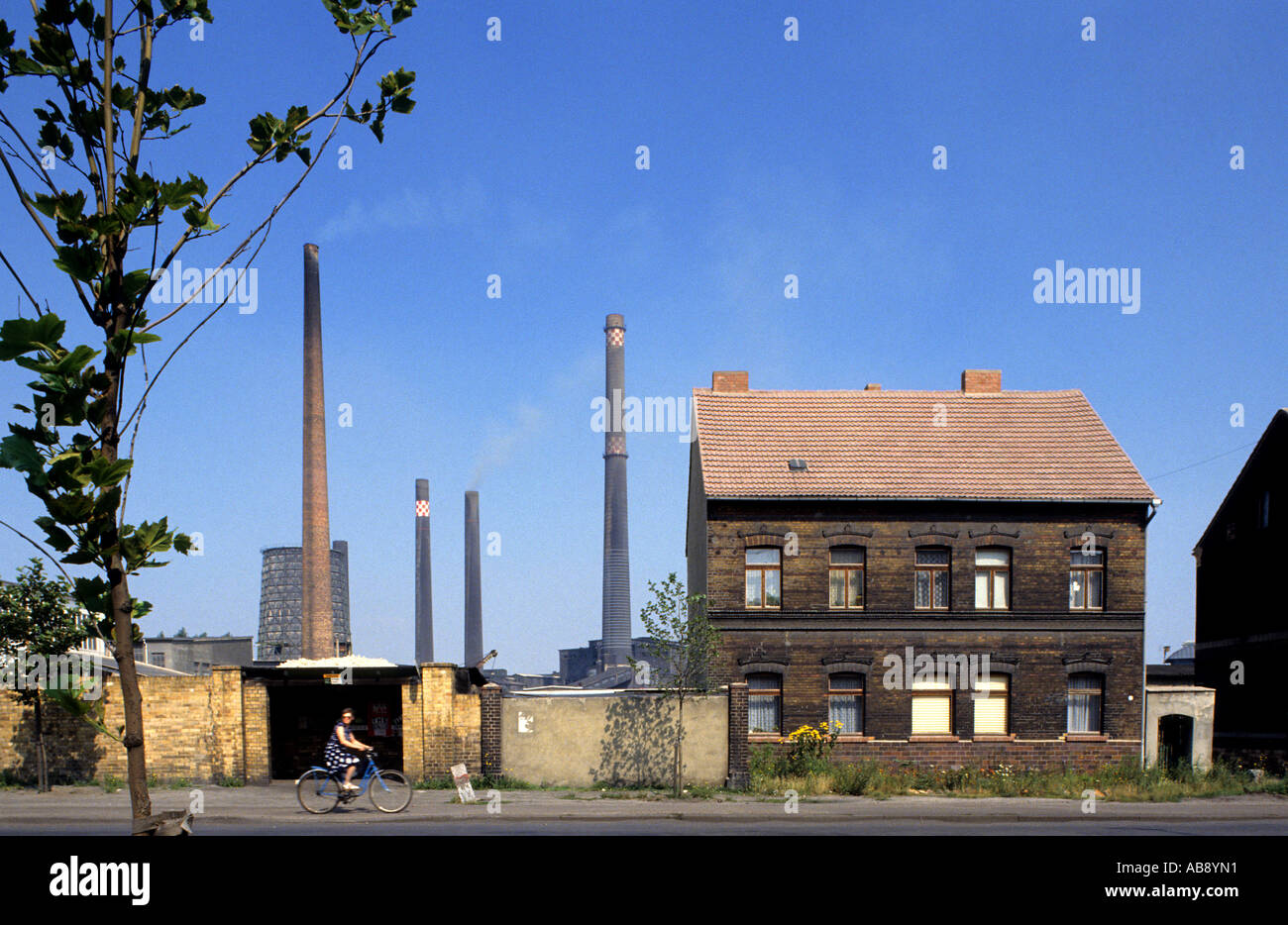 Germany Bitterfield browncoal industry Industry, Industrial, Coal ...