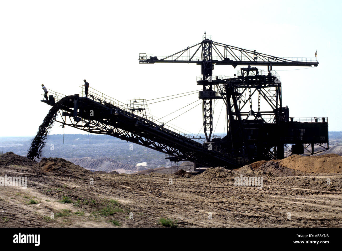 Germany Bitterfield browncoal industry Industry, Industrial, Coal ...