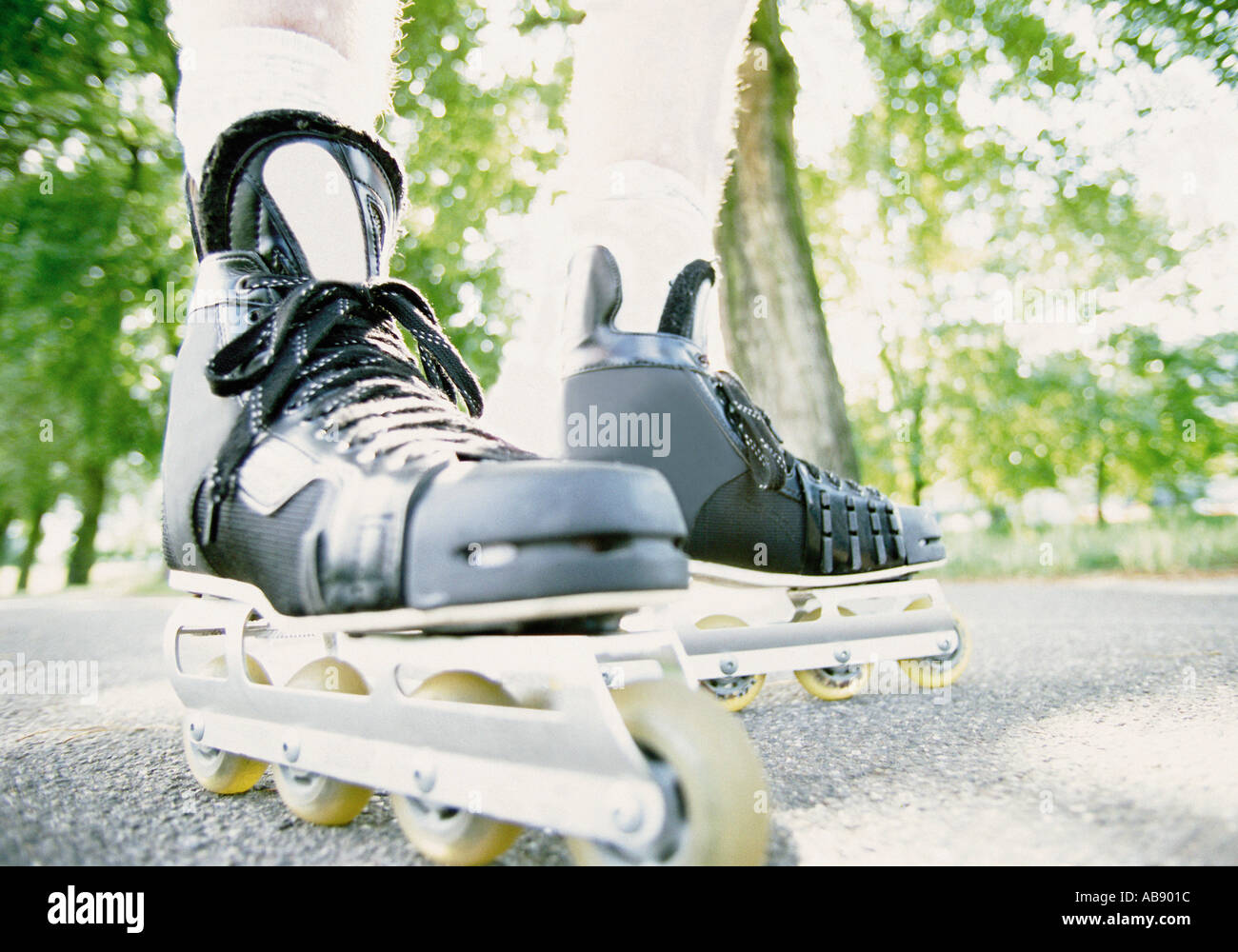 Blading rollerskating hi-res stock photography and images - Alamy