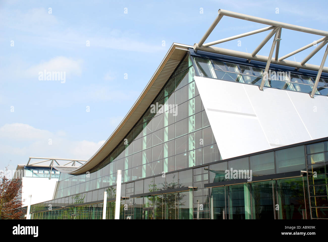 New exhibition buildings trade fair Stuttgart Baden Wuertttemberg ...