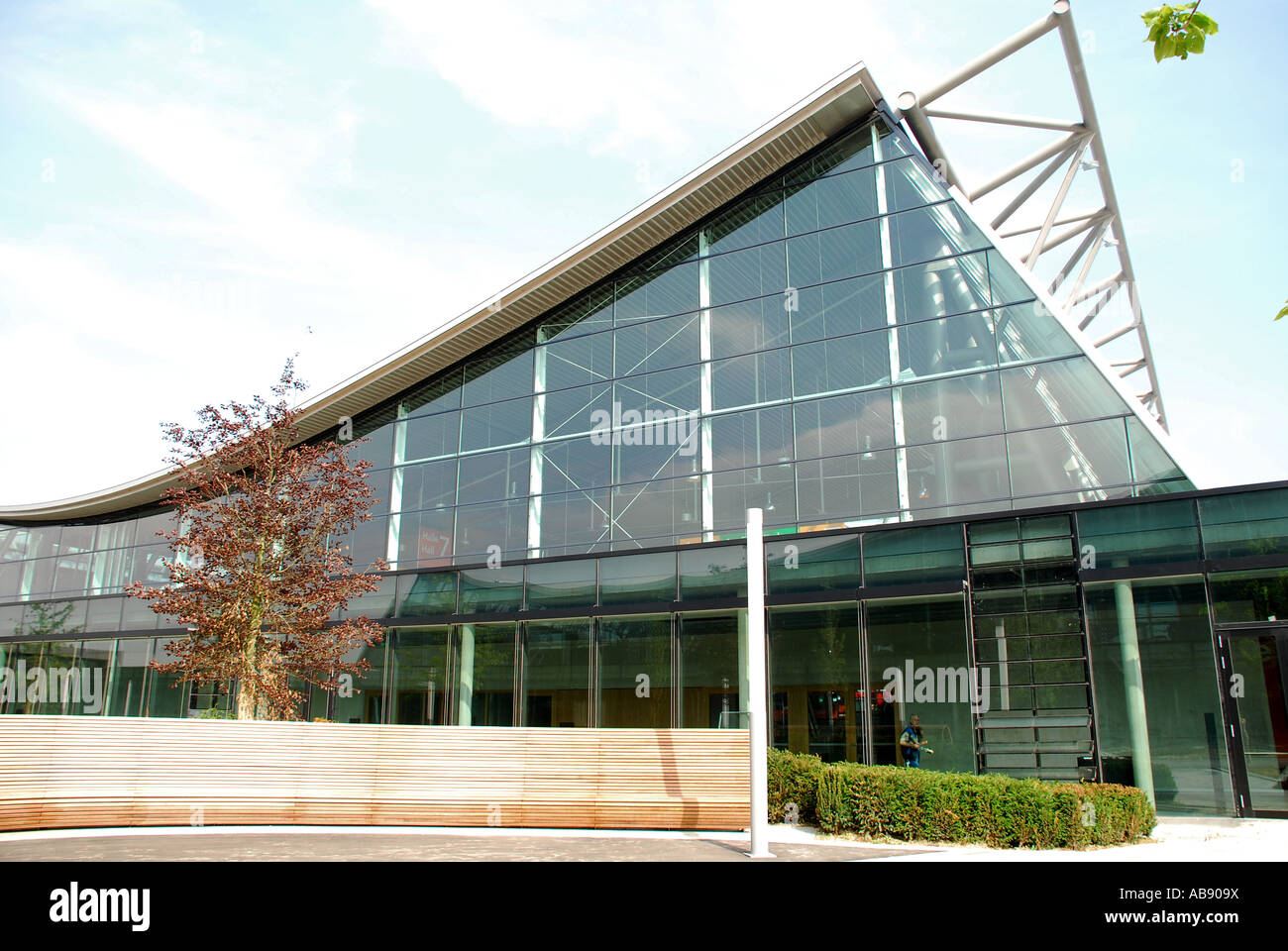 New exhibition buildings trade fair Stuttgart Baden Wuertttemberg ...