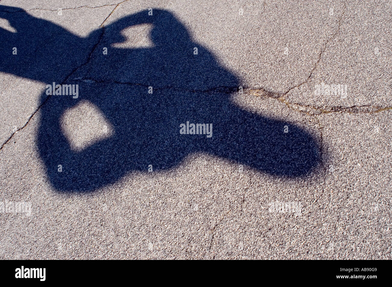 shadow of a statue in rome Stock Photo - Alamy