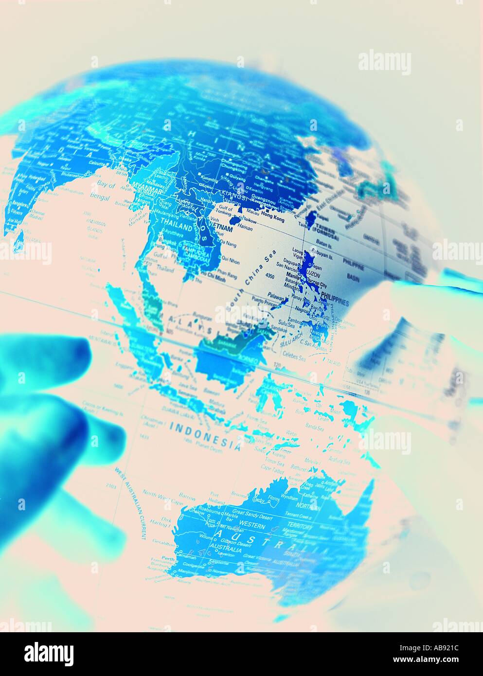 Asia Globe Map High Resolution Stock Photography and Images - Alamy