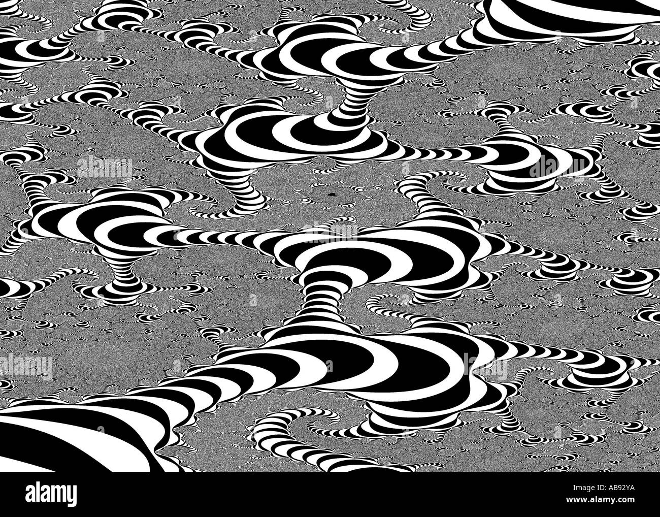 Monochrome Representation of Complex Mathematical Iteration with Strong ...