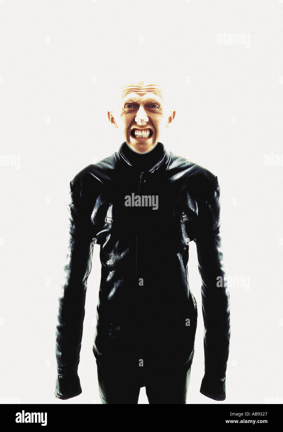 Man mad grinning hi-res stock photography and images - Alamy