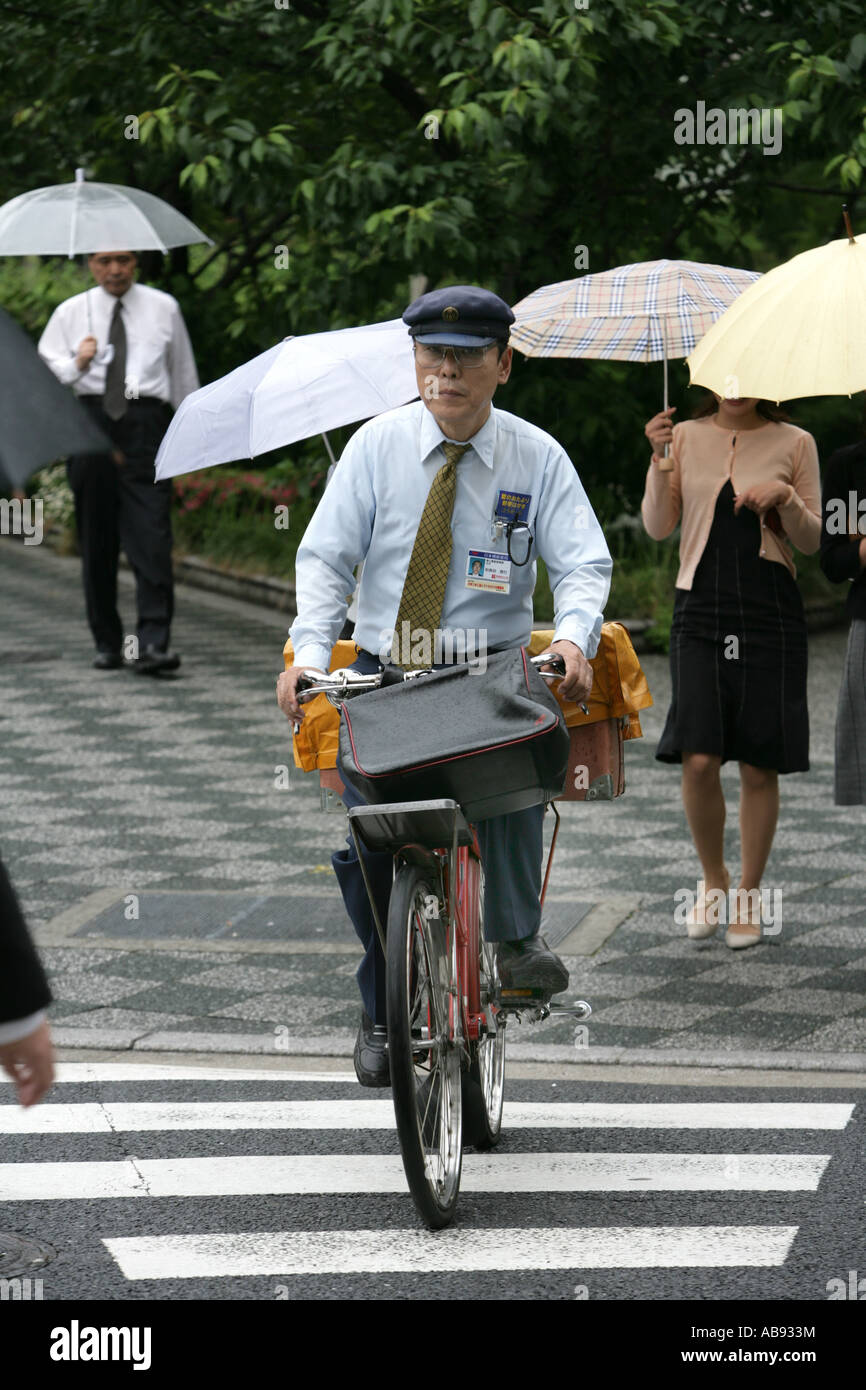 Japanese postman hi-res stock photography and images - Alamy
