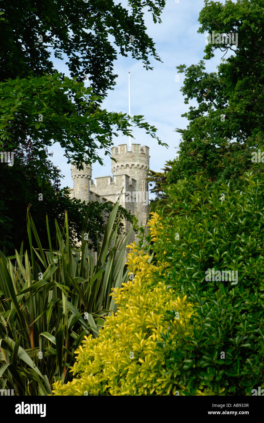 Whitstable Castle and surrounding gardens, Whitstable, Kent, England ...