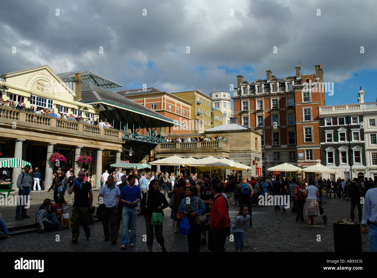Panoramic View of Covent Garden Piazza London England Stock Photo - Alamy
