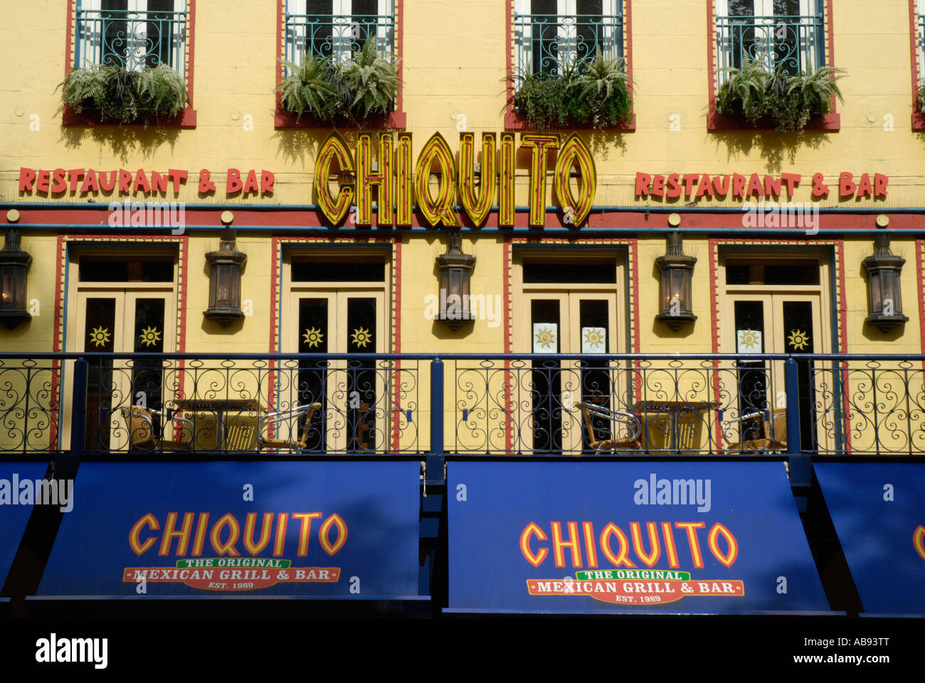 Chiquito Mexican bar restaurant in Leicester Square London England ...