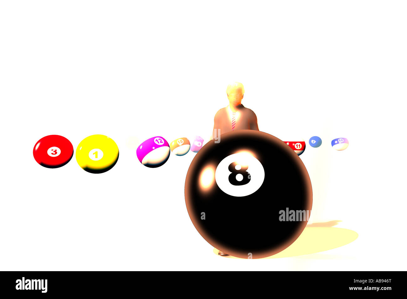 Eight ball Cut Out Stock Images & Pictures - Alamy